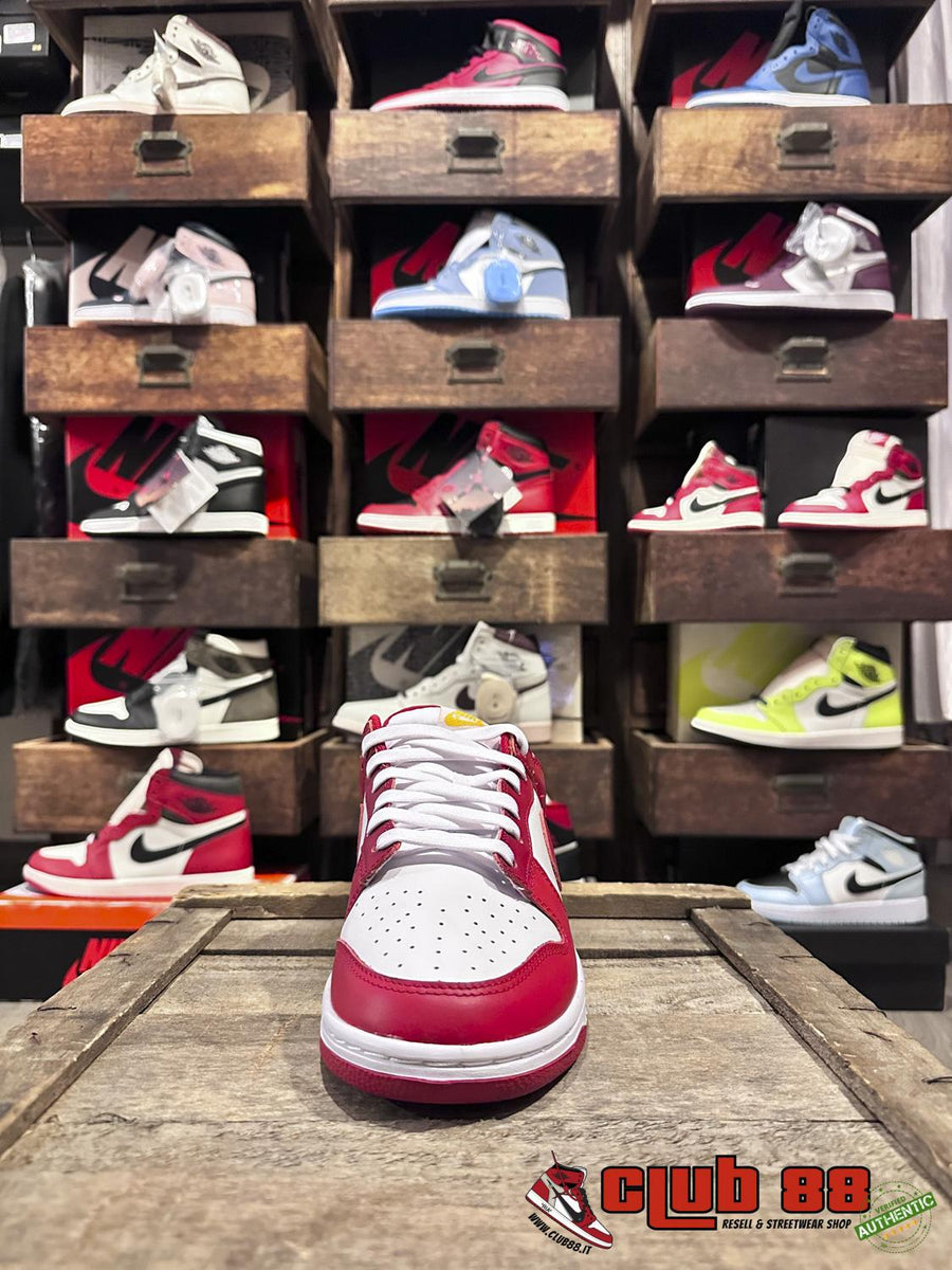 Sneakers Unisex Nike Jordan DUNK LOW DD1391-602 GYM RED | TFNY Boutique