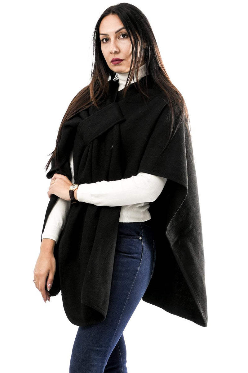 Cappa Donna Rino & pelle MARWA.7002511 BLACK | TFNY Boutique